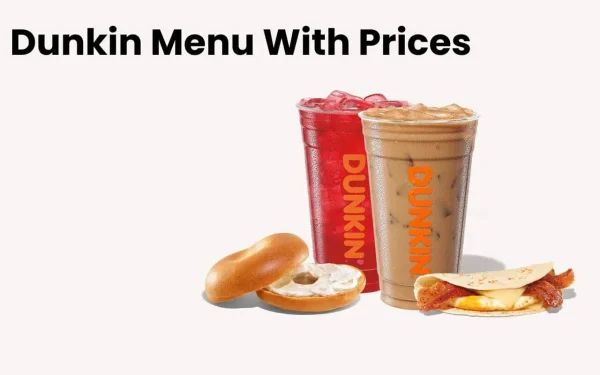 Dunkin Menu With Prices 2025