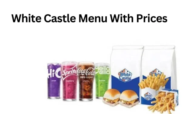White Castle Menu With Prices 2025